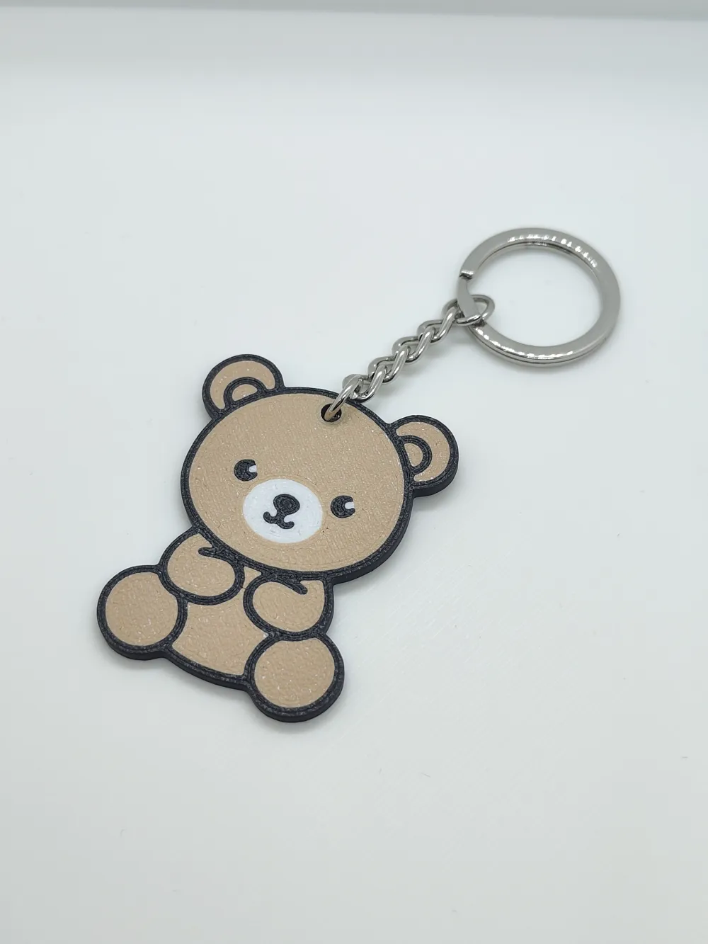 Teddy Bear Keychain - Free 3D Print Model - MakerWorld