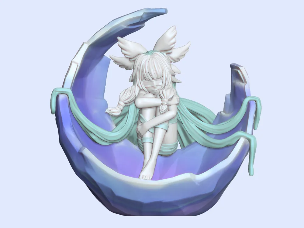 Genshin Impact Statue of the Seven - Nod-Krai Maiden by Laffer233 ...