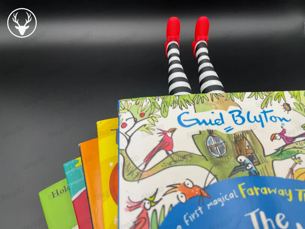 Wicked Witch Bookmark by Stag 3D - MakerWorld