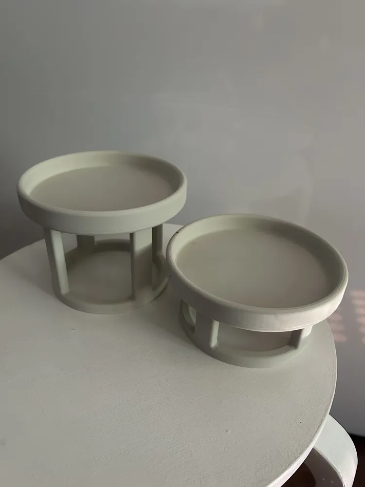 Parametric Food Bowl Raiser for Pets - Free 3D Print Model - MakerWorld