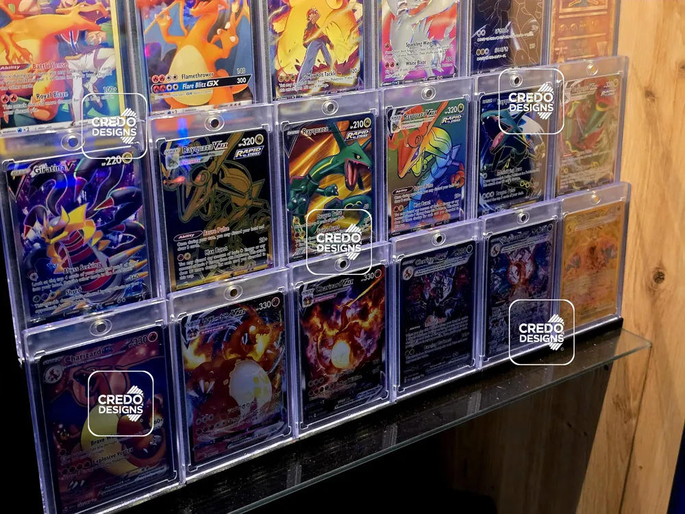 Pokémon TCG Magnetic Card Holder Display Stand - Free 3D Print Model ...