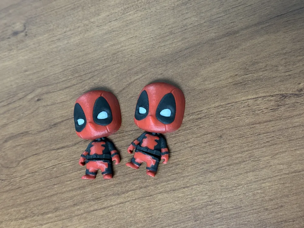 Mini Deadpool - Flexi / Articulated - Free 3D Print Model - MakerWorld