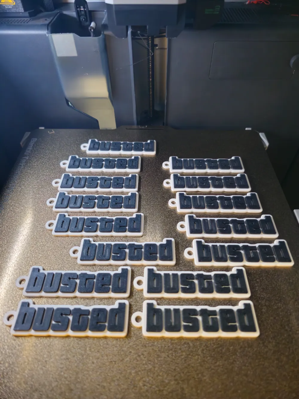 Gta Busted keychain by geeklabs - MakerWorld