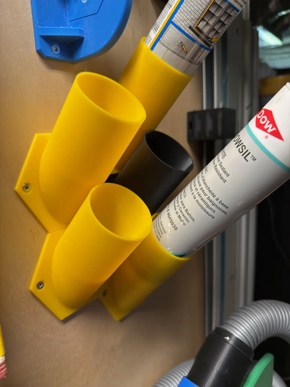 Wall-mounted Silicone Tube Holder - Free 3D Print Model - MakerWorld