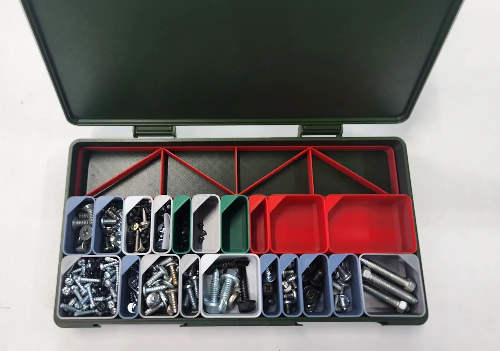 Small parts storage boxes - no grid - Free 3D Print Model - MakerWorld