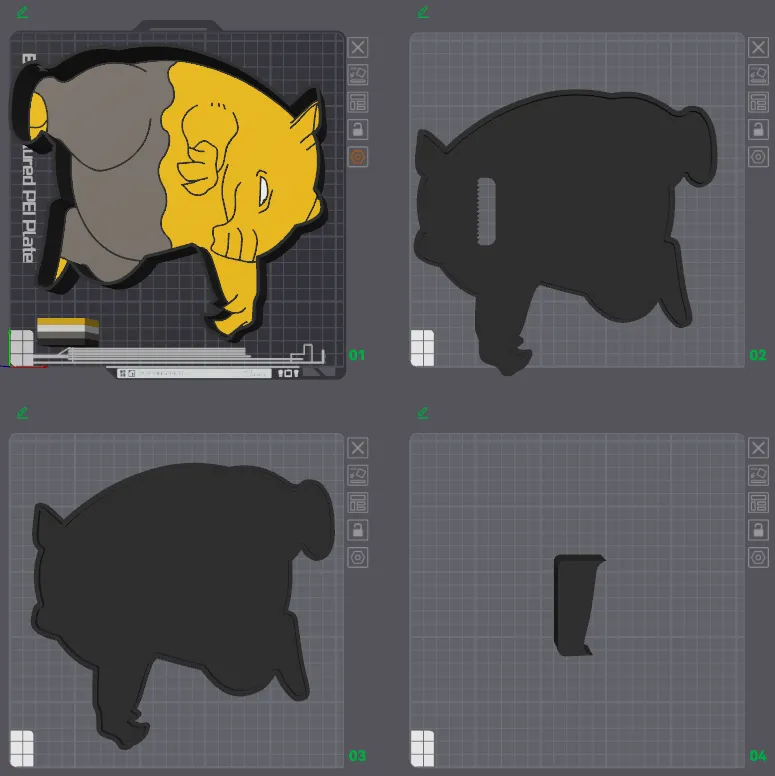 Pokemon - 0096 Drowzee LED Lamp by BeeTee 3D - MakerWorld