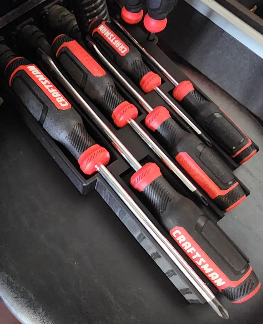 Craftsman Screwdriver Organizer 2 by fivebitescustomrods - MakerWorld