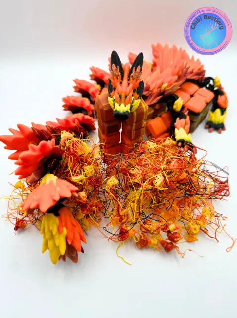 Articulated Flare Dragon by Taikounou MakerWorld: Download Free 3D Models