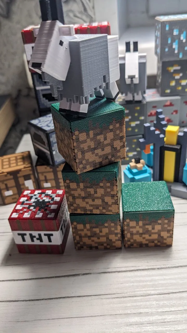 Minecraft Grass Block - Free 3D Print Model - MakerWorld