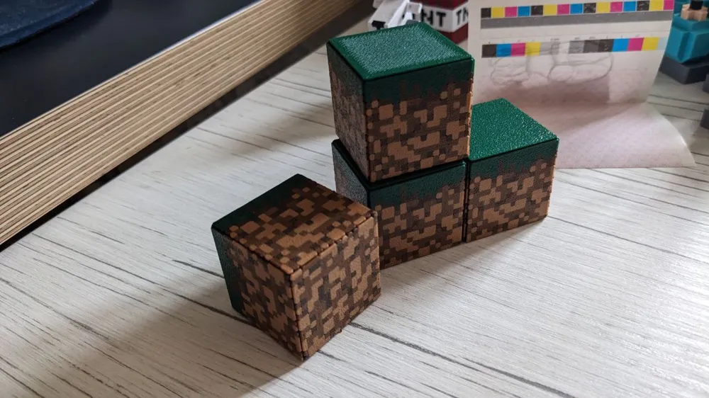 Minecraft Grass Block - Free 3D Print Model - MakerWorld
