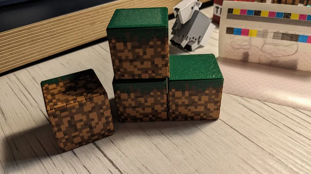 Minecraft Grass Block by kirimba - MakerWorld