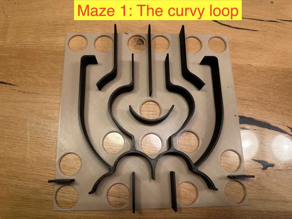 Modular Marble Maze: Puzzle Pack 1 by Shy__Steve - MakerWorld