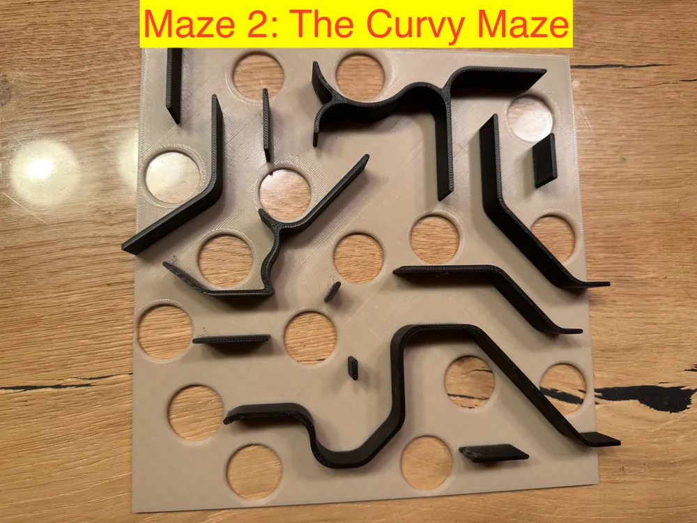 Modular Marble Maze: Puzzle Pack 1 - Free 3D Print Model - MakerWorld