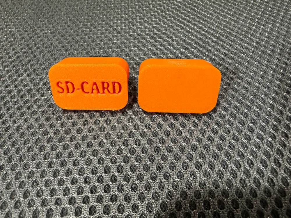 SD Card button for BLV AMS Riser for P1P or P1S by Big-Daddy - MakerWorld