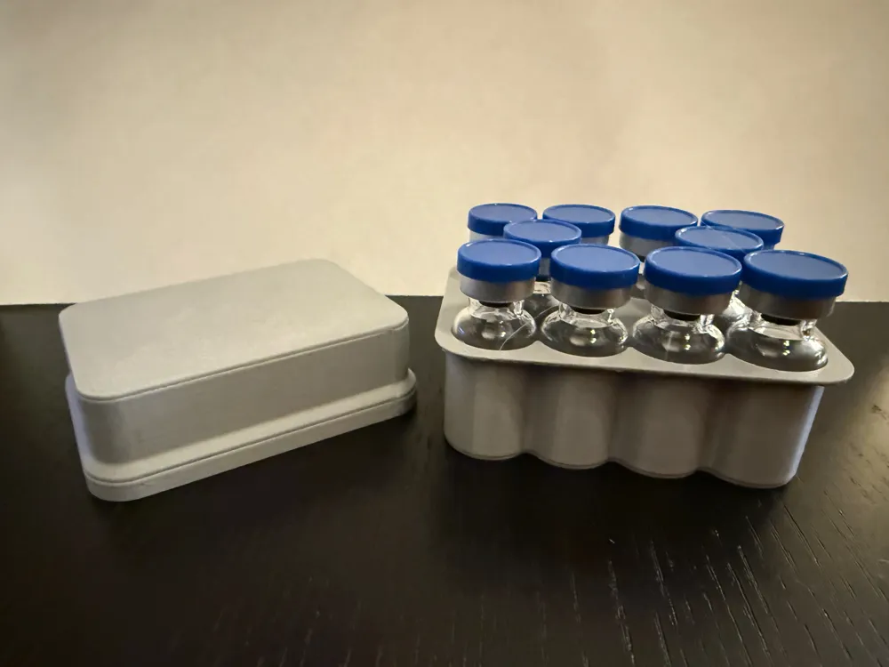 10 3mL Vial Box Kit - Free 3D Print Model - MakerWorld