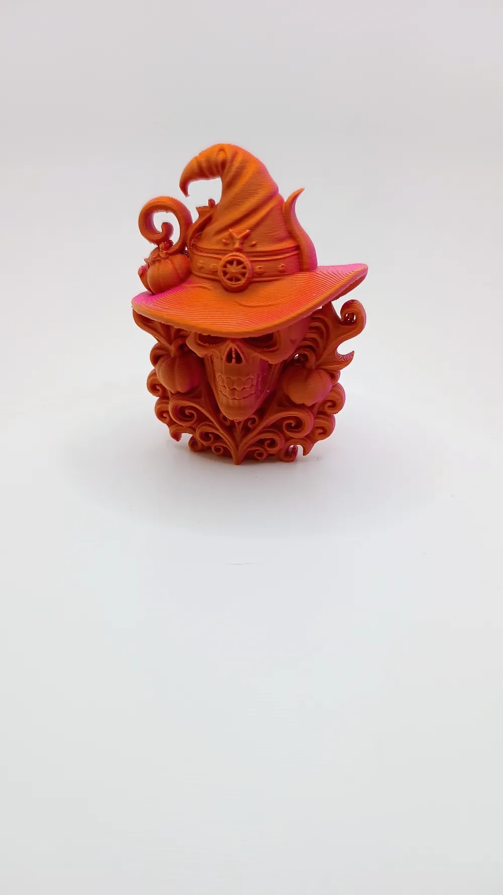 Skull Mage with Wizard Hat DoubleSided by Go3D MakerWorld: Download ...