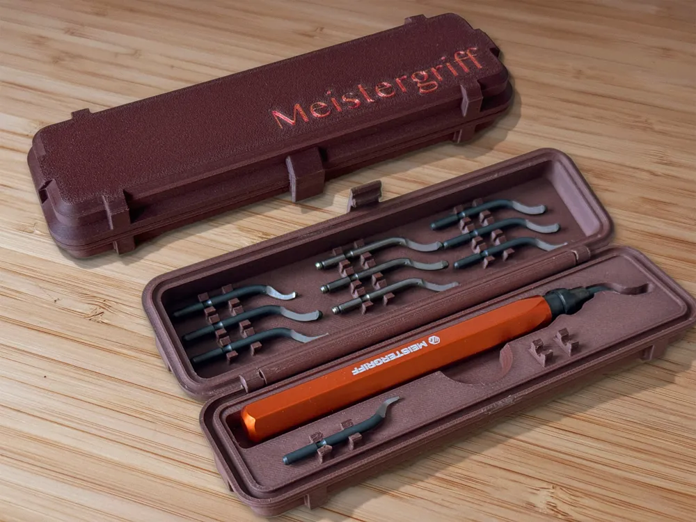 Master Grip Deburring Tool Case (Remix) Remixed by Leon - MakerWorld