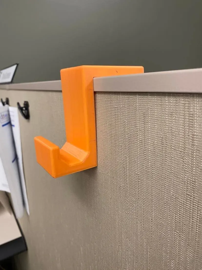 Heavy Duty Cubicle Hook by Austin Triggs MakerWorld: Download Free 3D ...
