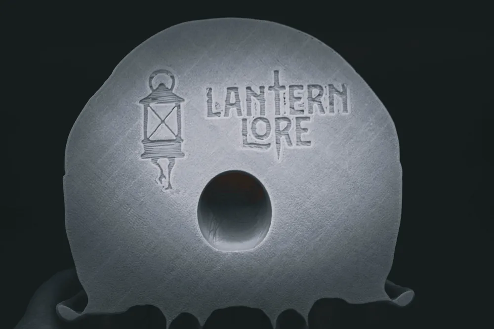 Human Skull Modular with Plaque by LanternLore MakerWorld: Download Free 3D Models