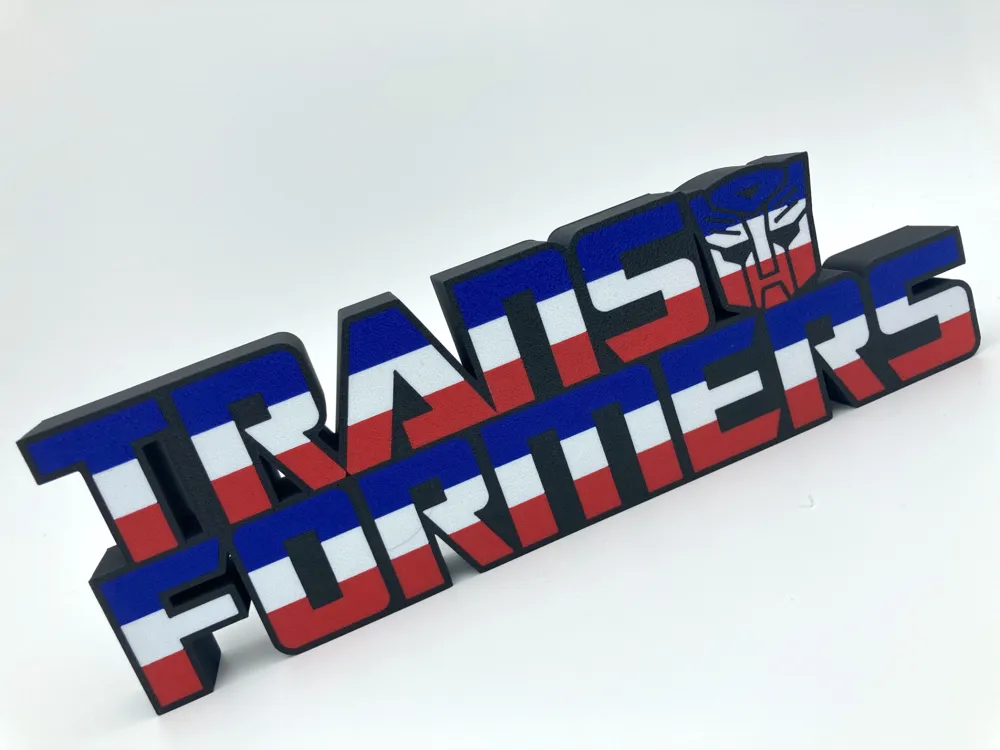 Logo Transformers - Free 3D Print Model - MakerWorld