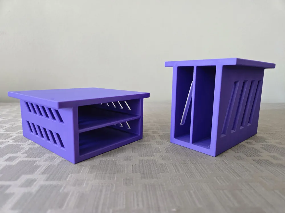 桌下外部双硬盘支架 - 免费 3D 打印模型 - MakerWorld