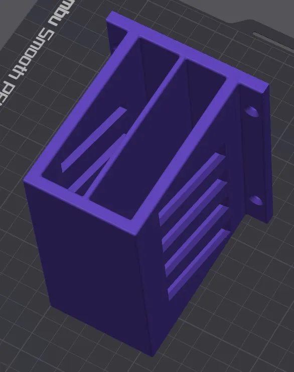 桌下外部双硬盘支架 - 免费 3D 打印模型 - MakerWorld
