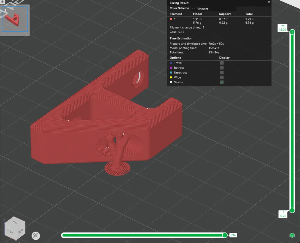 Heavy-Duty Wall Hook / Utility Bracket Compact - Free 3D Print Model ...