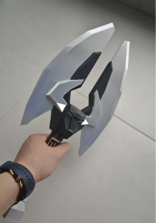 Beast Force Weapon - Mighty Bull Battle Axe - Free 3D Print Model ...