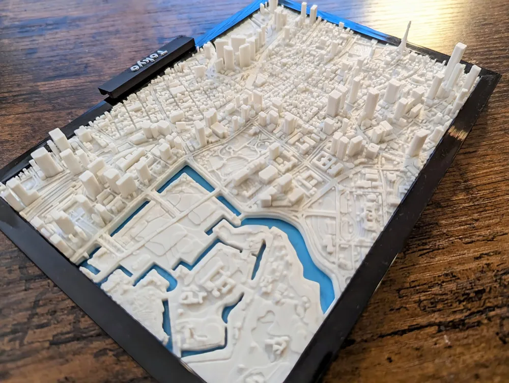 Tokyo Japan 3D Miniature by jarvizar MakerWorld: Download Free 3D Models