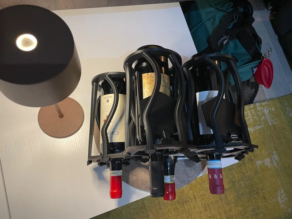 Wine Rack Shelf-Infinite Customizable-Perfect Gift - Free 3D Print ...