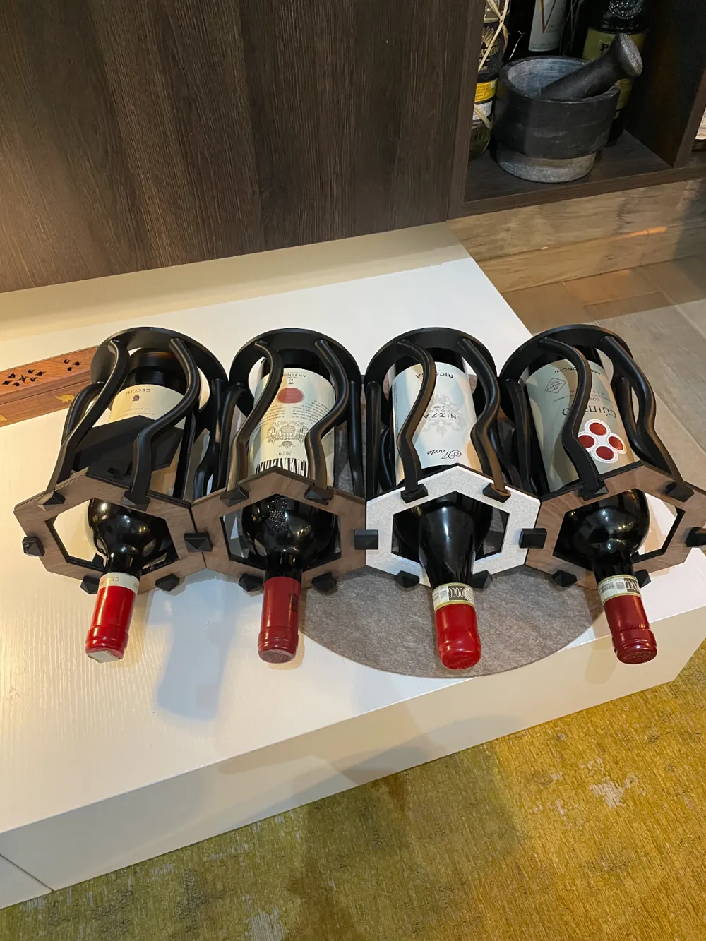 Wine Rack Shelf-Infinite Customizable-Perfect Gift by M3mento ...