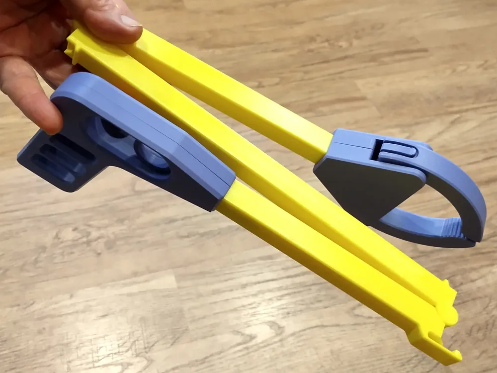 Folding Grabber/Trash Picker by LoboCNC MakerWorld: Download Free 3D Models
