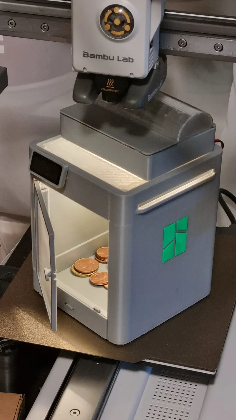 Carbon x1 Vault (piggy bank, No AMS) by Chirik - MakerWorld