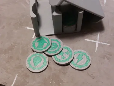 Orc Styled Play Tokens for OPR Games by Udo's 3D World MakerWorld ...