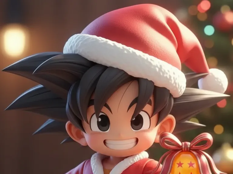 GOKU PAPA NOEL DE NAVIDAD por LORENA MakerWorld: Descarga Modelos 3D ...