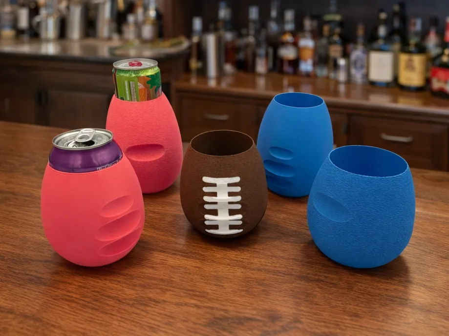 Can Holder with finger grips - Free 3D Print Model - MakerWorld