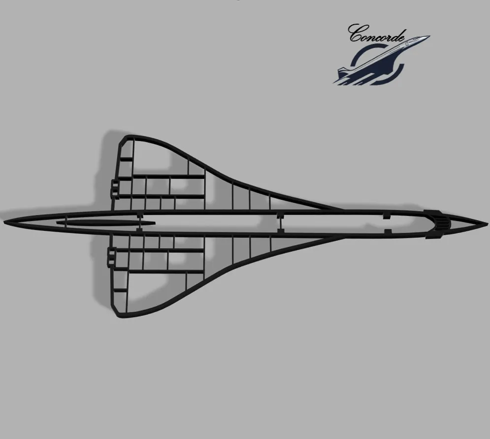 Concorde Minimalistic Design by AvioDesign - MakerWorld