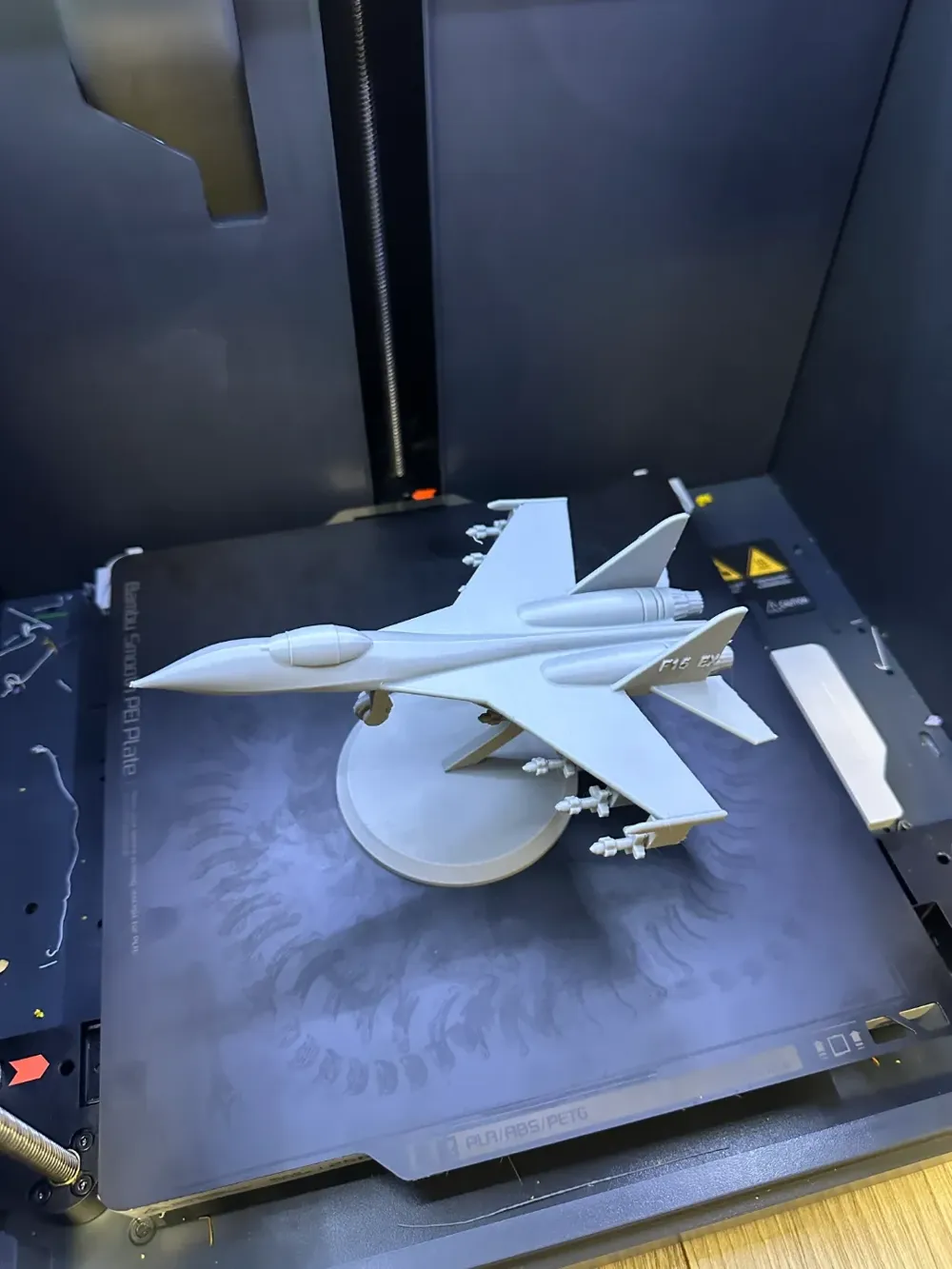 F-15EX fighter jet (smooth, with missiles) by 3D Mirage MakerWorld: Download Free 3D Models