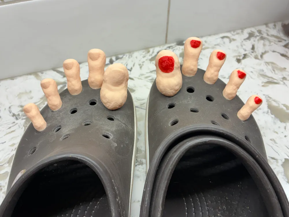 Croc Toes Ugly Jibbitz - Free 3D Print Model - MakerWorld