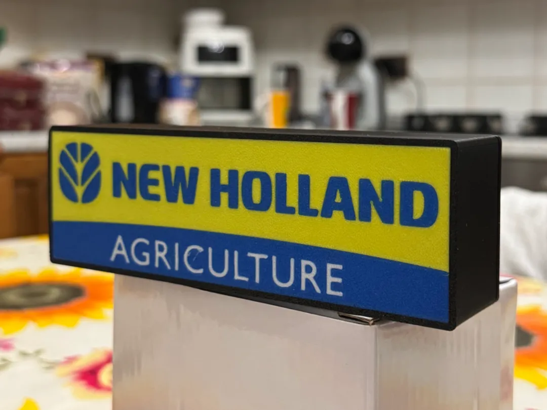 Lightbox New Holland - Free 3D Print Model - MakerWorld