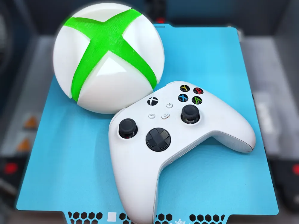 Xbox Controller Stand/Logo Swap Option - Free 3D Print Model - MakerWorld