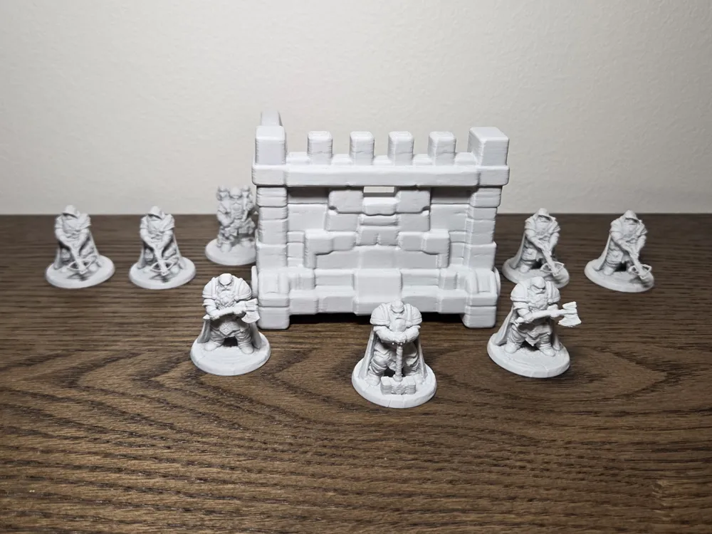 Dwarven Siege Pack – 5 War Machines DnD terrain - Free 3D Print Model ...