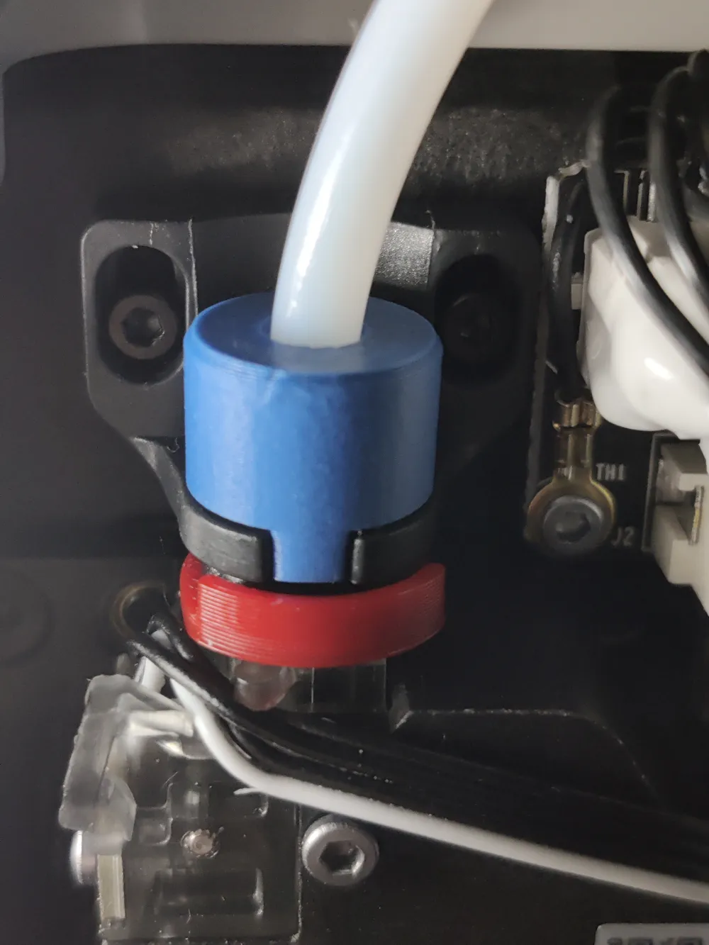 Bambu X1 bowden tube reinforcement / strain relief by khrillian ...