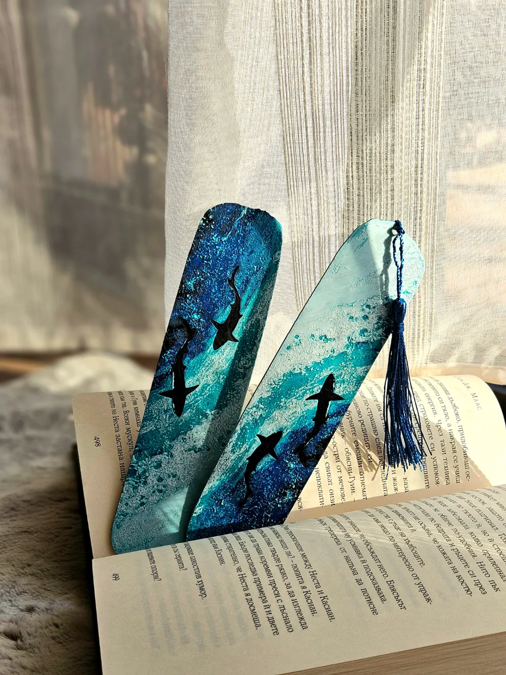 Deep Blue - Bookmark - Free 3D Print Model - MakerWorld