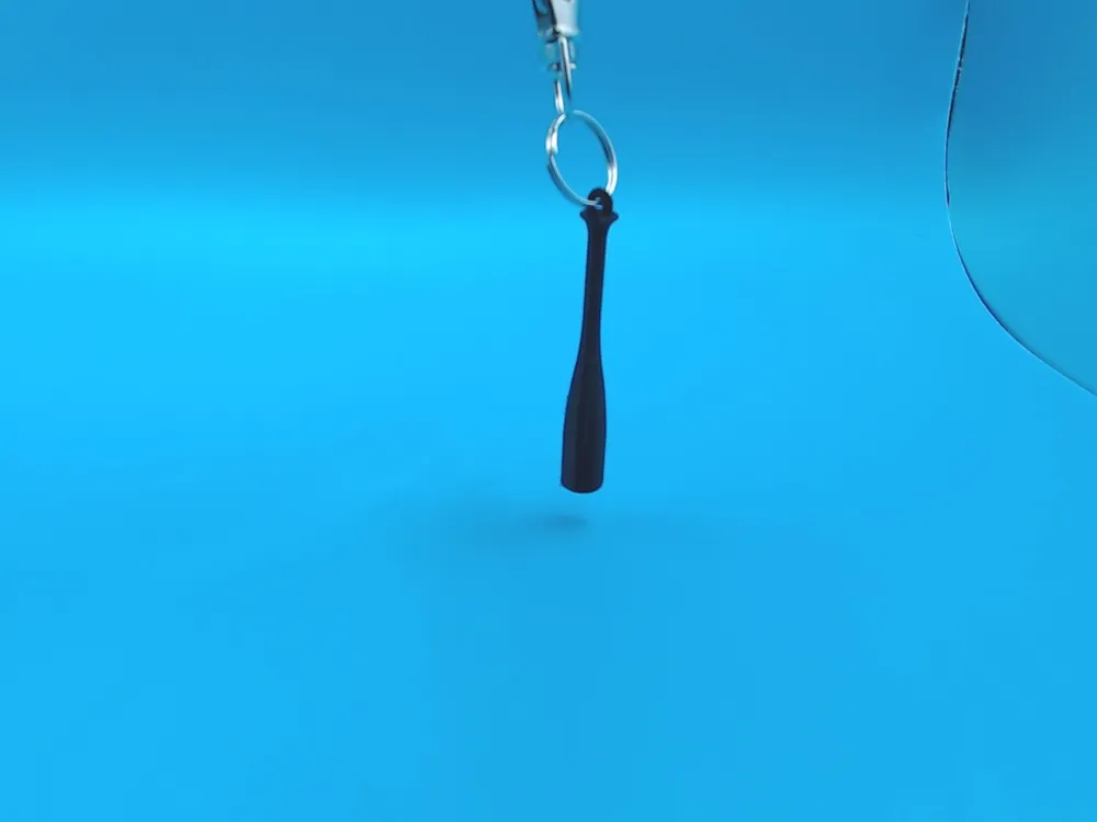 Baseball Bat Keychain - Free 3D Print Model - MakerWorld