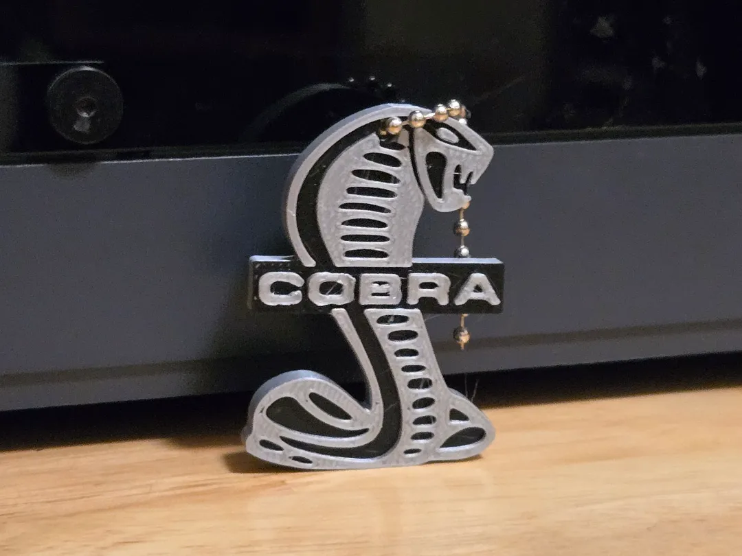 Shelby Cobra Keychain - Free 3D Print Model - MakerWorld