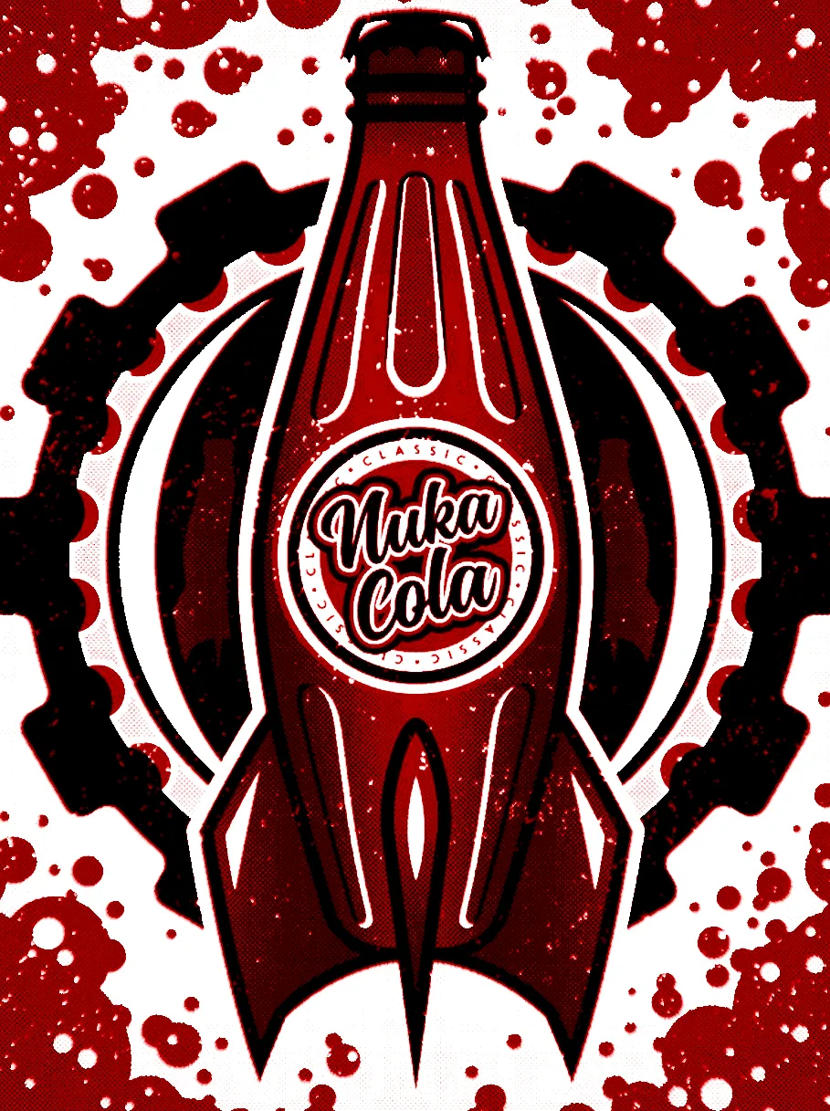 MTG Commander Deck Box inlay Fallout Nuka Cola by JamieSTARx MakerWorld ...