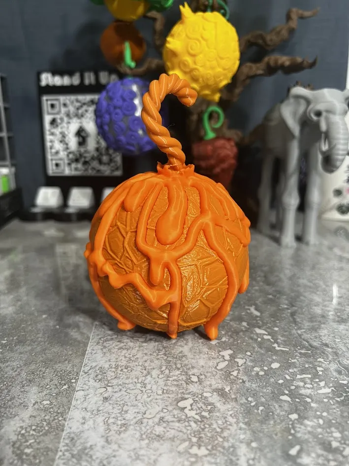 Fruit du Démon Magma-Magma - One Piece - Modèle d'Impression 3D Gratuit ...