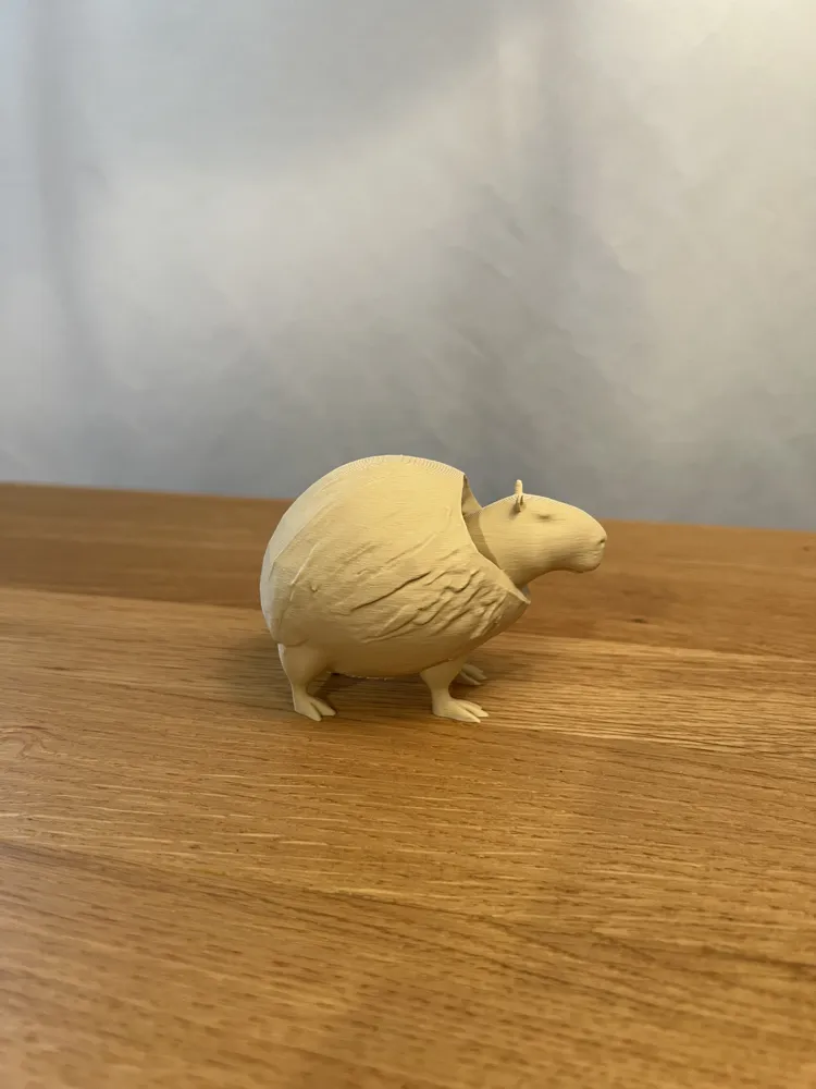 Burbaloni Loliloli - Coconut Capybara - Free 3D Print Model - MakerWorld