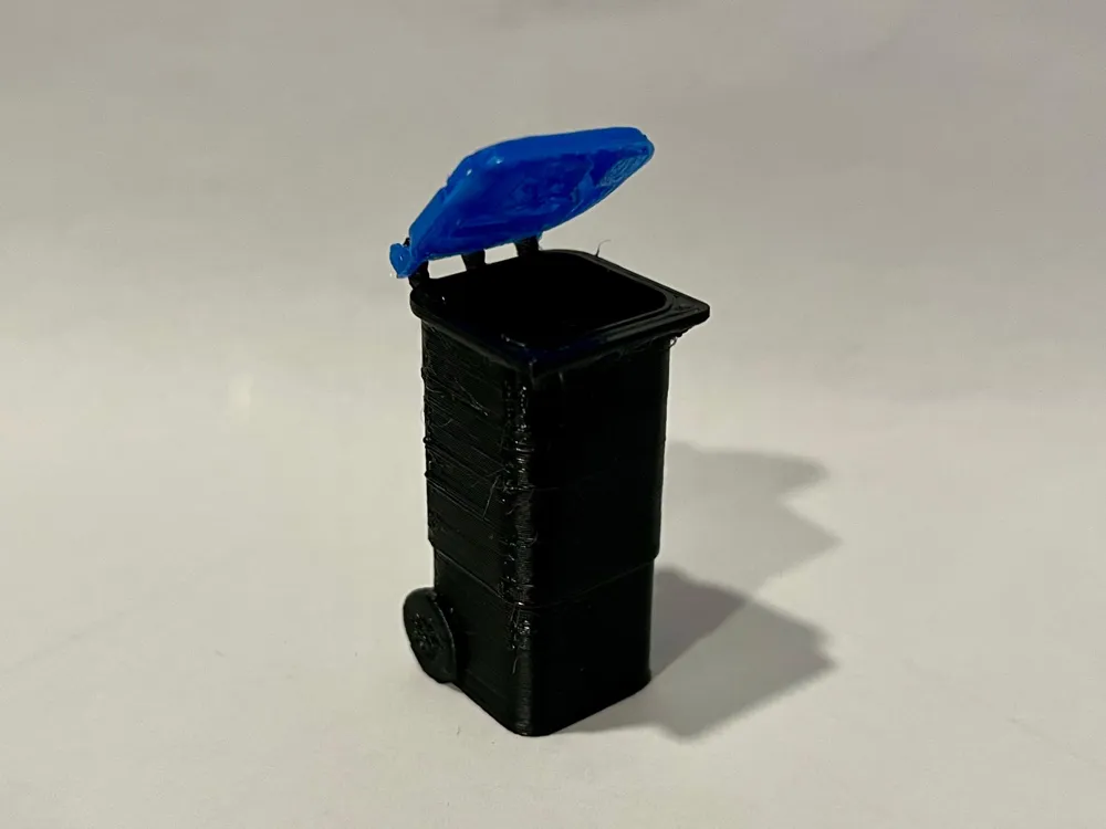 Waste Bin Kit Card 1:24 garage diorama accessories Remixed by The Kit ...